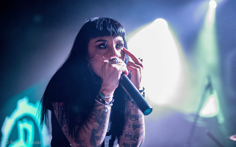 Groove & progressive metal. Jinjer concert pictures
