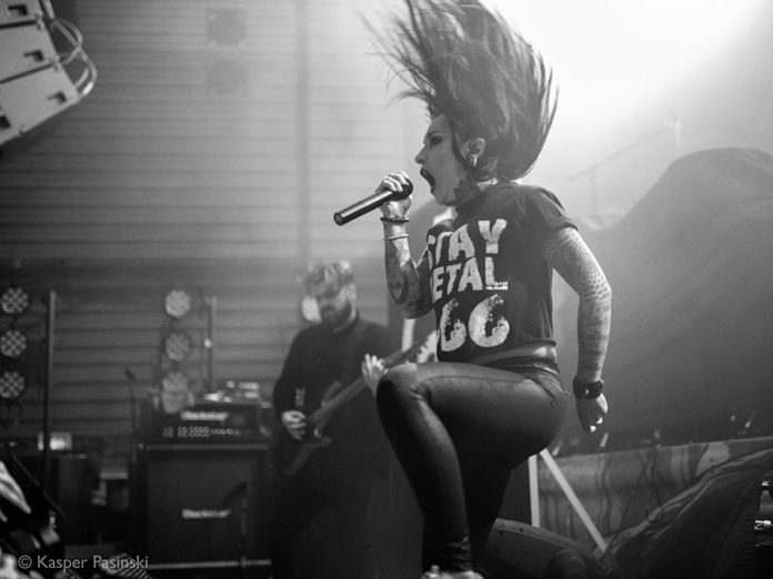 Groove & progressive metal. Jinjer concert pictures