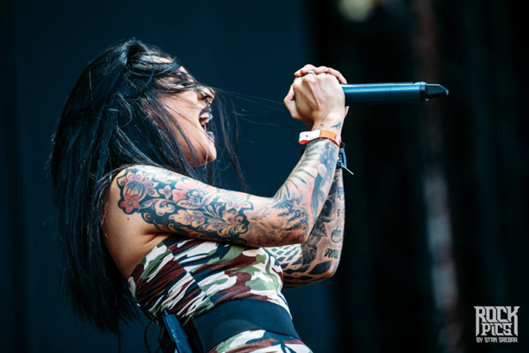 Jinjer festival pictures in Bulgaria