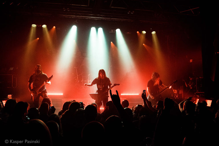 Death metal photography. Hypocrisy concert pictures in Denmark
