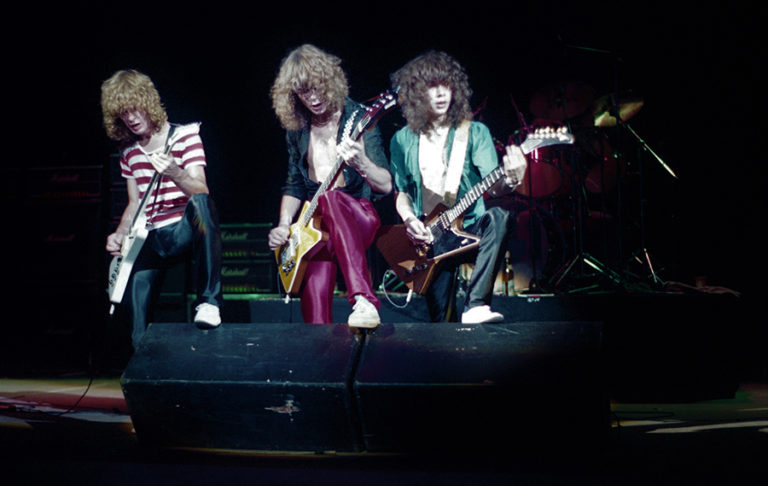 1980 concert photography .Def Leppard concert pictures