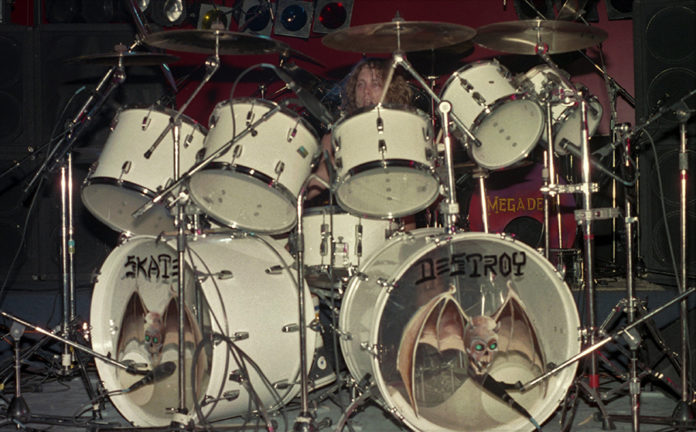 Thrash metal concert .Overkill concert pictures in analog