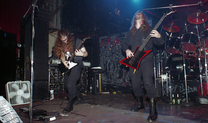 Death metal concert photography. Morbid Angel concert pictures